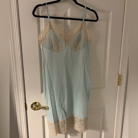 vassarette | Intimates & Sleepwear | Vintage Sheer Light Blue ...